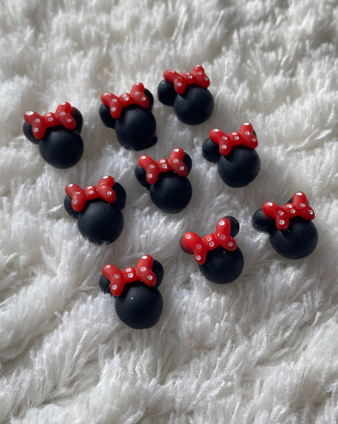 11mm Kids Baby Resin Minimalist Kawaii Cute Mouse Shank Sewing Buttons ...