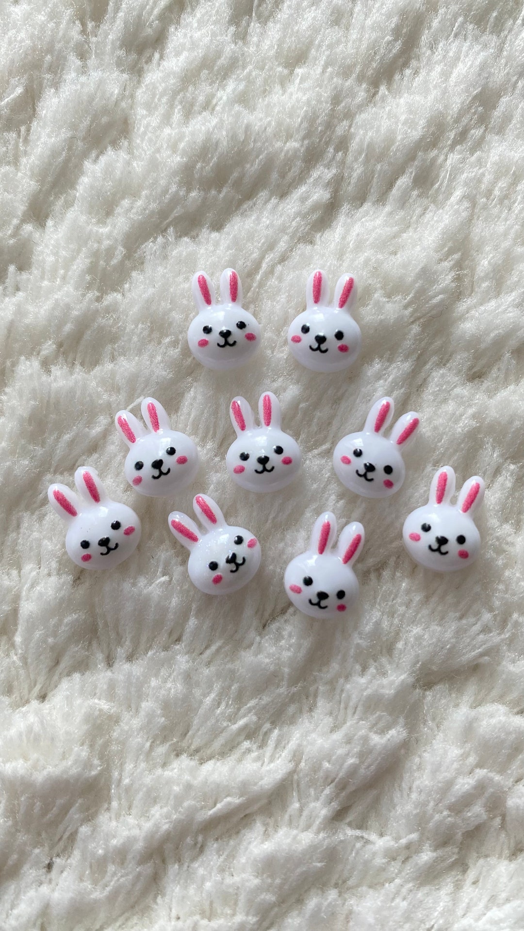 8mm Kids Baby Cute Mini Cartoon Rabbit Shank Sewing Buttons, Children ...