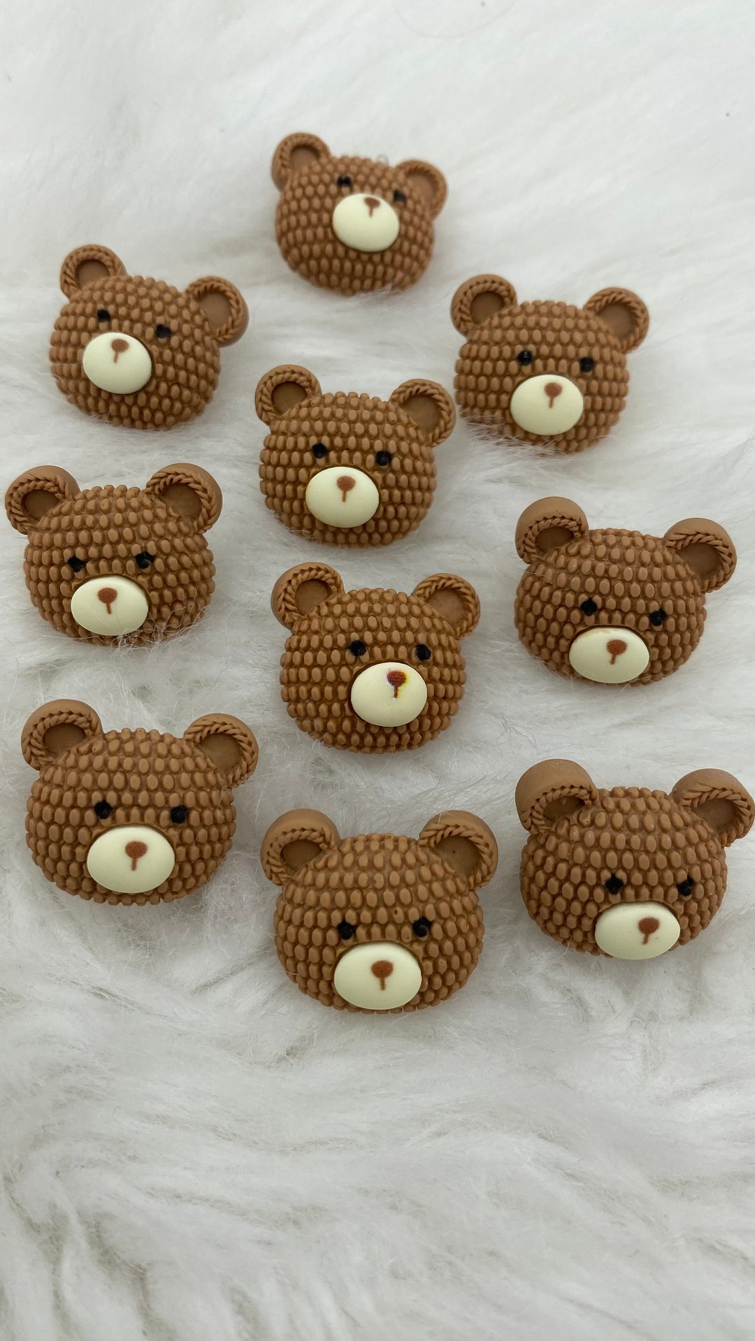 Kids Baby Resin Cute Bear Cartoon Button, Cute Sewing Button, Kids ...