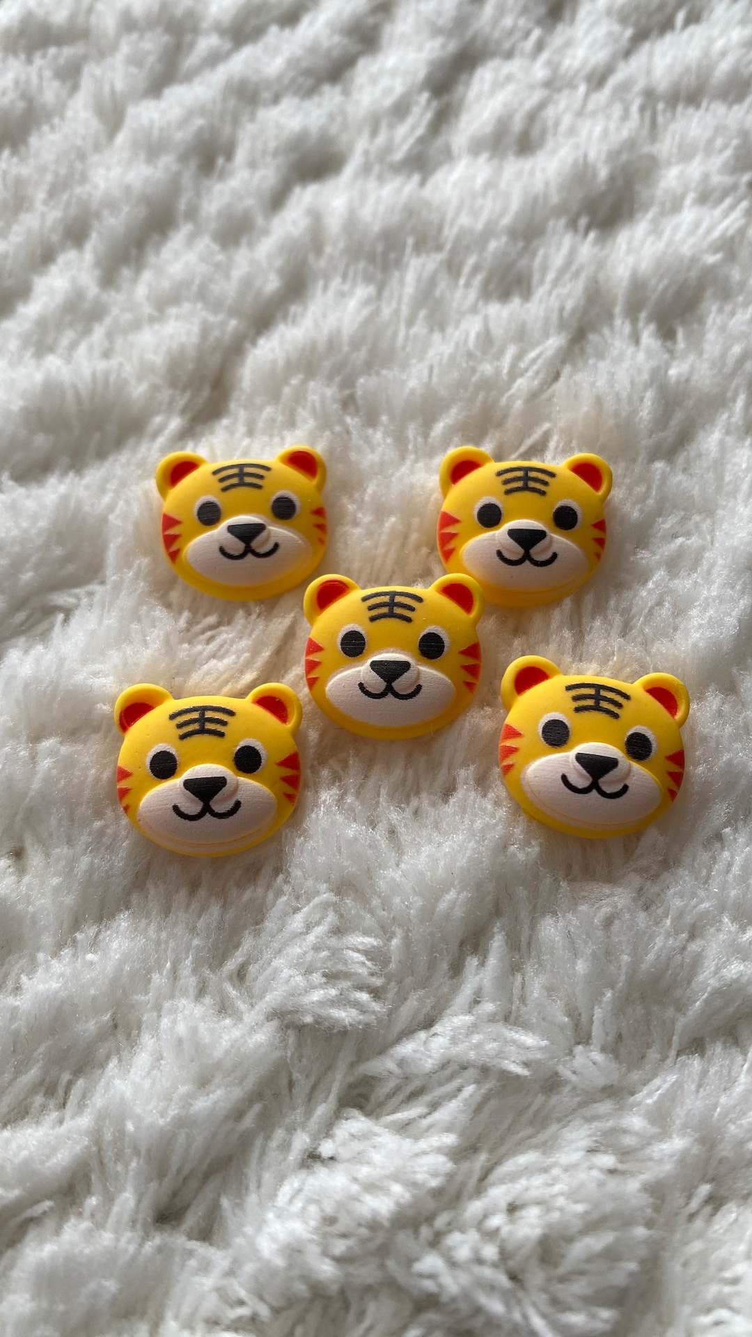 15mm Kids Cartoon Cute Tiger Shank Sewing Buttons, Children Animal ...