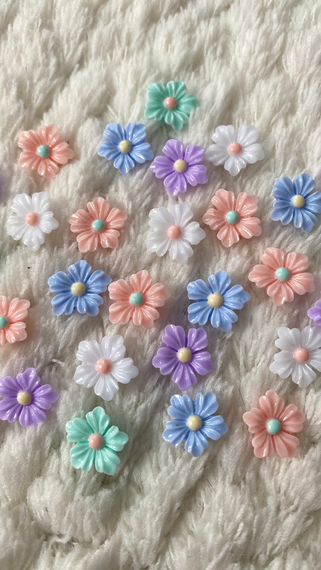 11mm Kids Baby Women Luminous Colorful Minimalist Shank Sewing Clothing ...