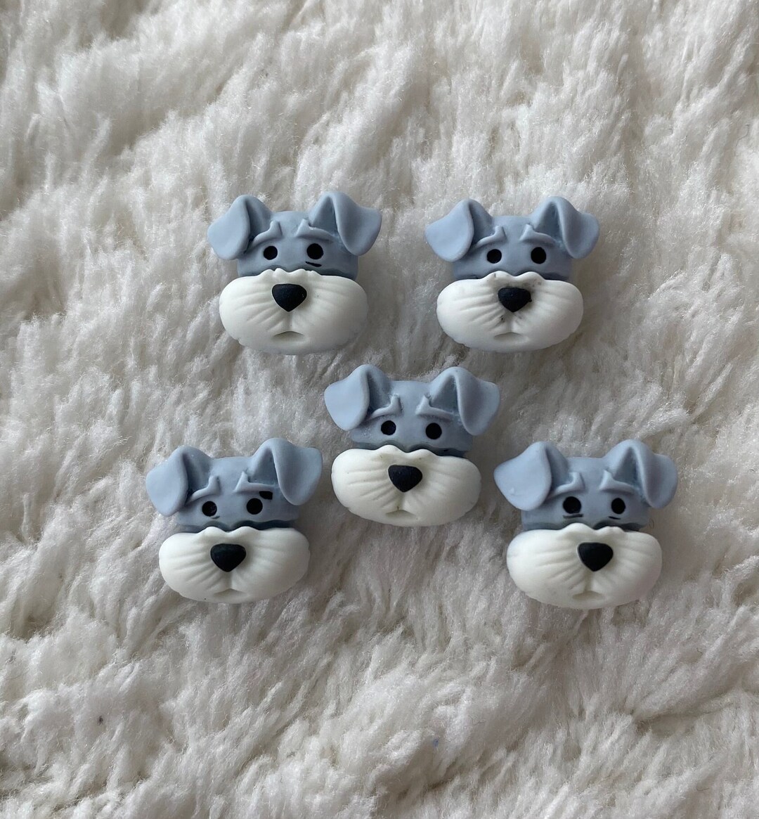 16mm Kids Baby Resin Cute Kawaii Dog Shank Sewing Buttons, Children ...