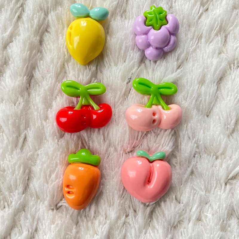 Fruit Buttons - Etsy