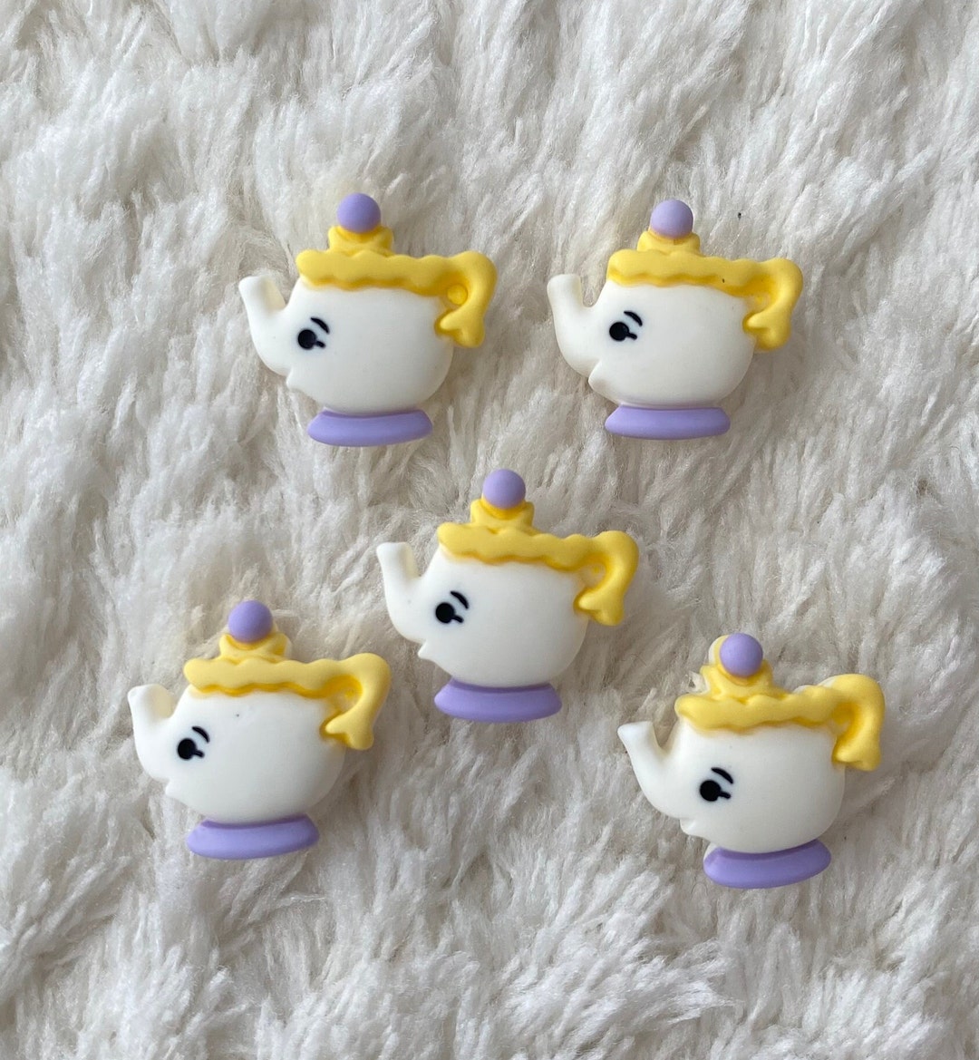 18mm Kids Baby Resin Cute Cartoon Teapot Shank Sewing Buttons, Children ...