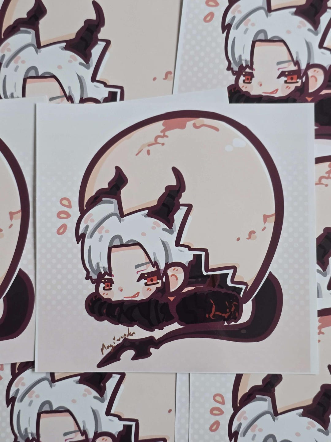 Love and Deepspace Chibi Sylus Print - Etsy