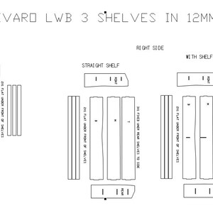 Ply Lining Templates DXF Files, Cad Files Ready to Cut, Over 110 Files ...