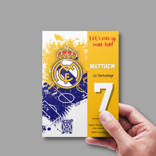 Football Invitation - Etsy