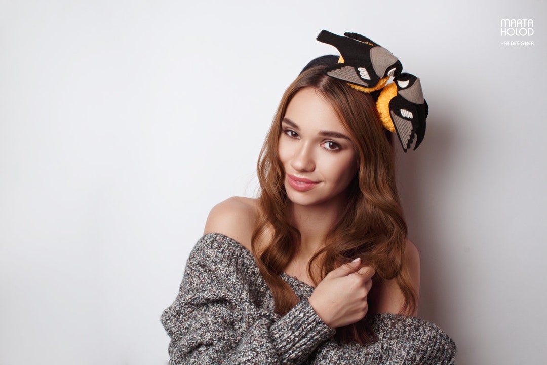 Lovebirds Facinator, Handmade Headbands,hair Band,wedding Hair ...