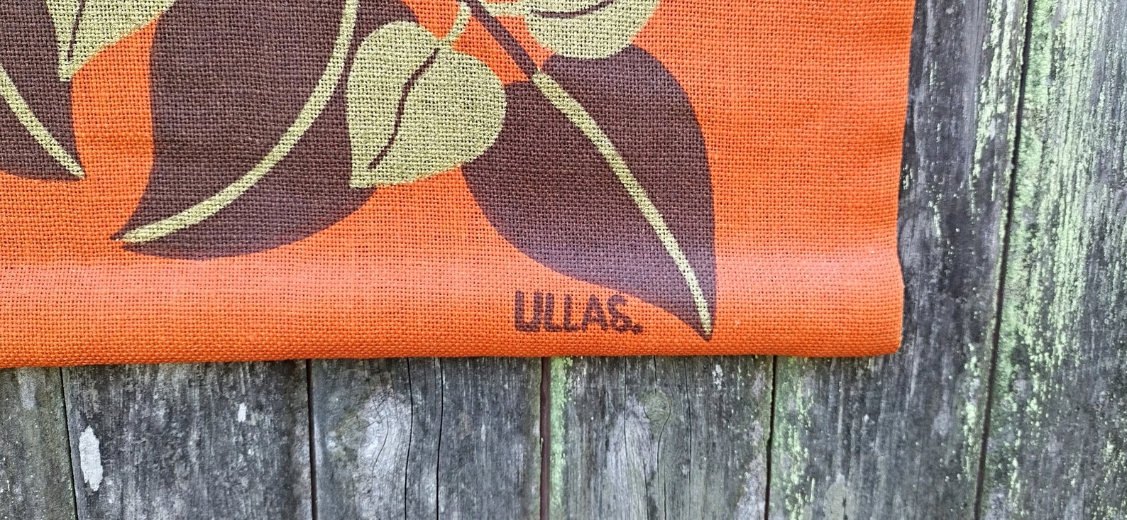 Large ULLAS Peacock Textile Print Hanging .sweden - Etsy