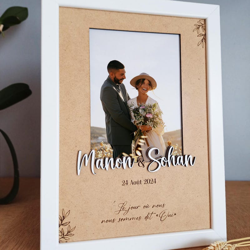 Cadre Photo Mariage