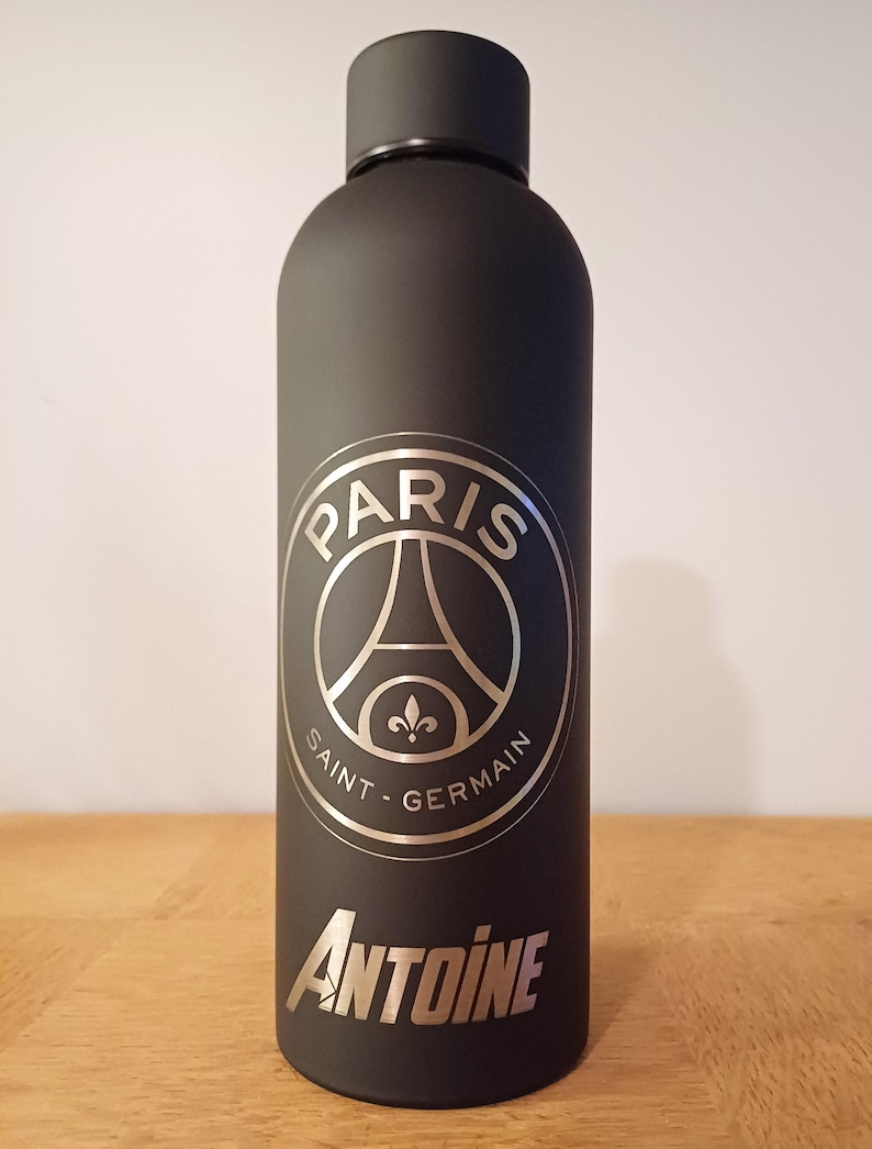 Gourde isotherme personnalisée club de foot 500 ml double paroi ...