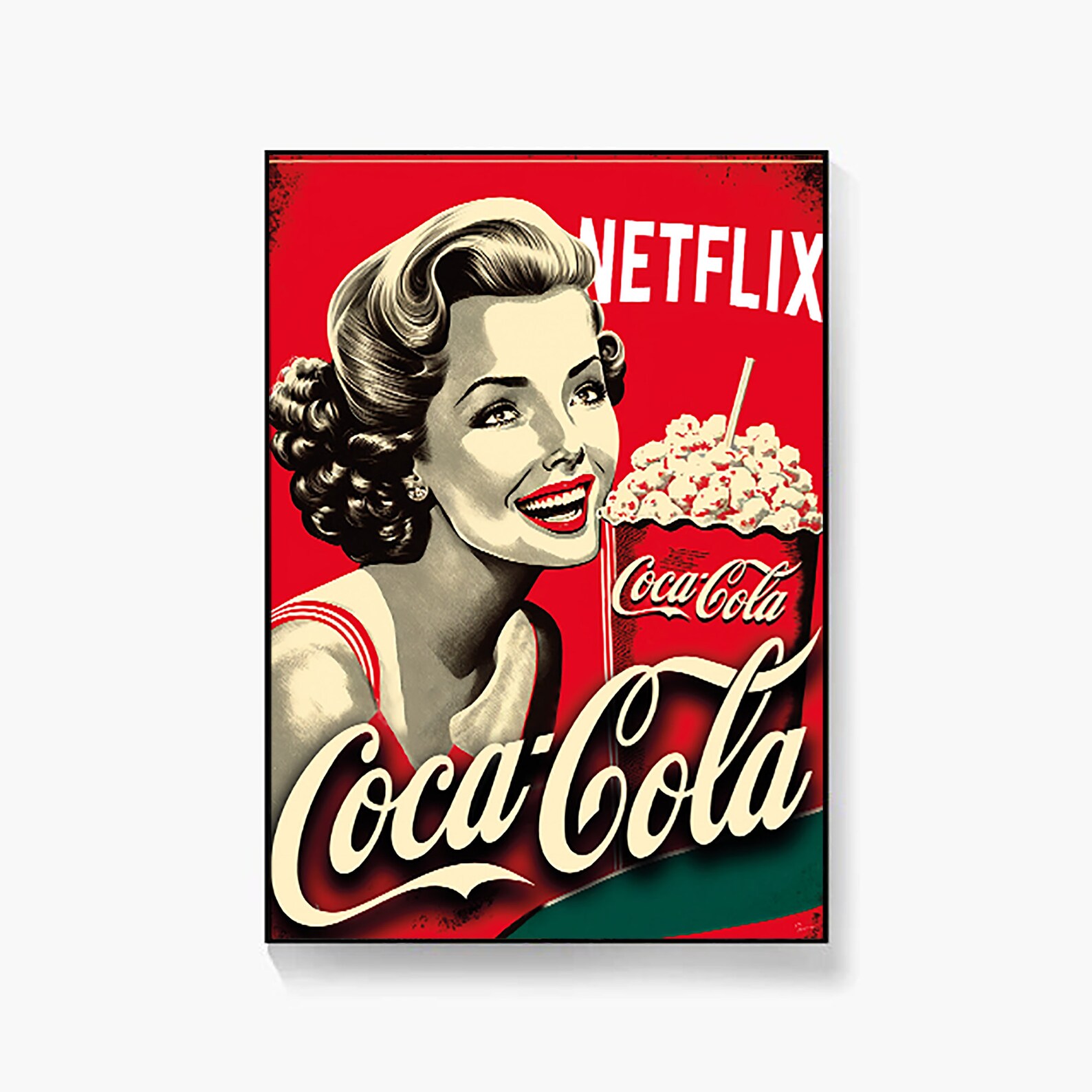 Original Pub Poster, COCA COLA, 60s, PRINT, Format A5/A4/A3/A2/A1/A0 ...