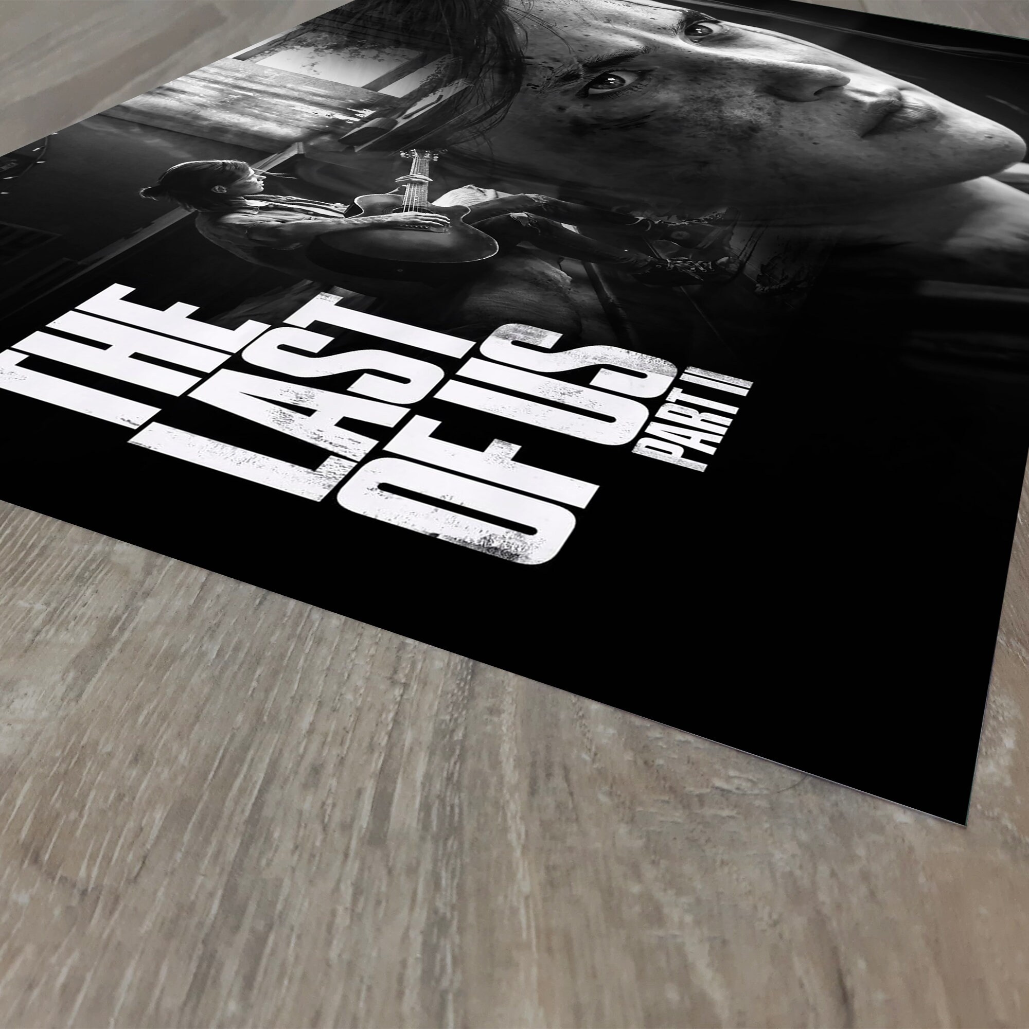 The Last of Us Game Poster, TLOU, Joel, Elie, Infected, PRINT, A5/A4/A3 ...