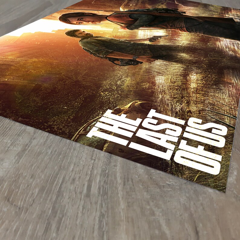 Game Poster the Last of Us, TLOU, Joel, Elie, Infected, PRINT, A5/A4/A3 ...