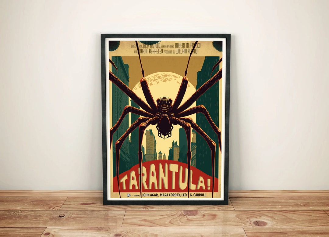 TARANTULA Movie Poster 50s PRINT A5/A4/A3/A2/A1/A0 Size - Etsy Canada