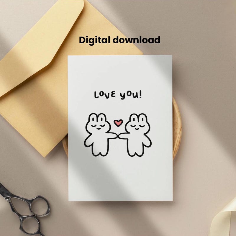 Cute Greeting Card - Etsy