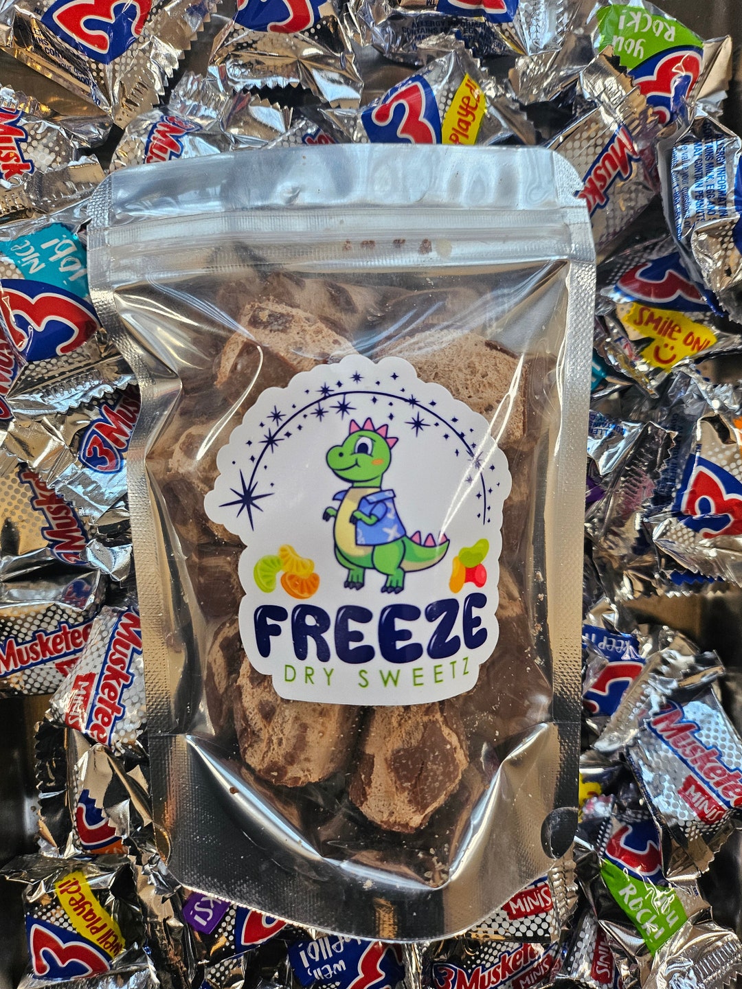 Freeze Dried 3 Coco Musket Delights Large Bag Freeze Dry Candy Free ...