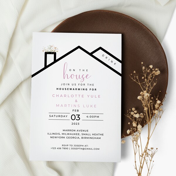 House Blessing Invitation - Etsy
