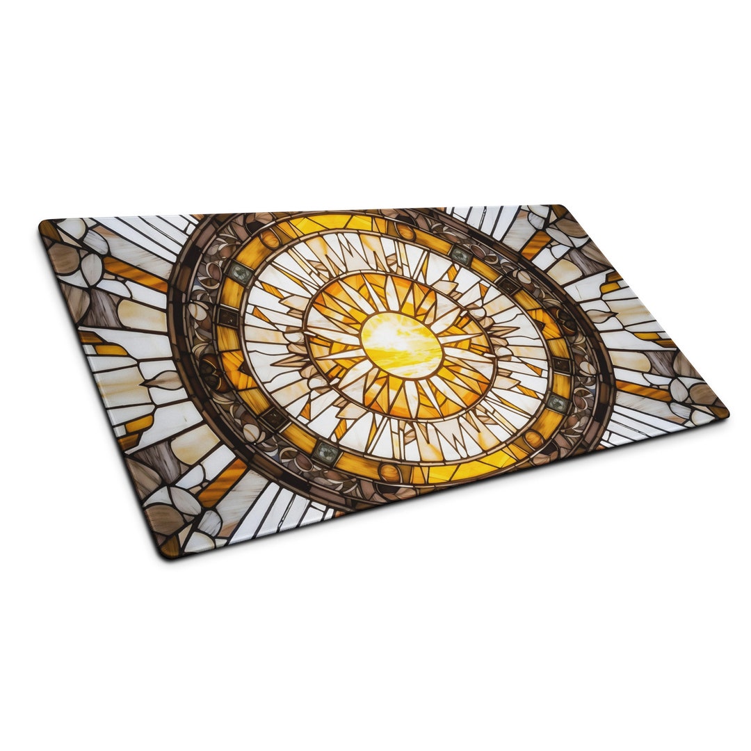 MTG White Plains Mana Playmat in the Iconic Stained Glass Art - Etsy
