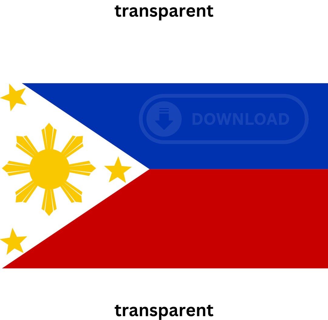 Philippines Flag Svg, Filipino Pilipinas Flag PNG Manila Cut File for ...