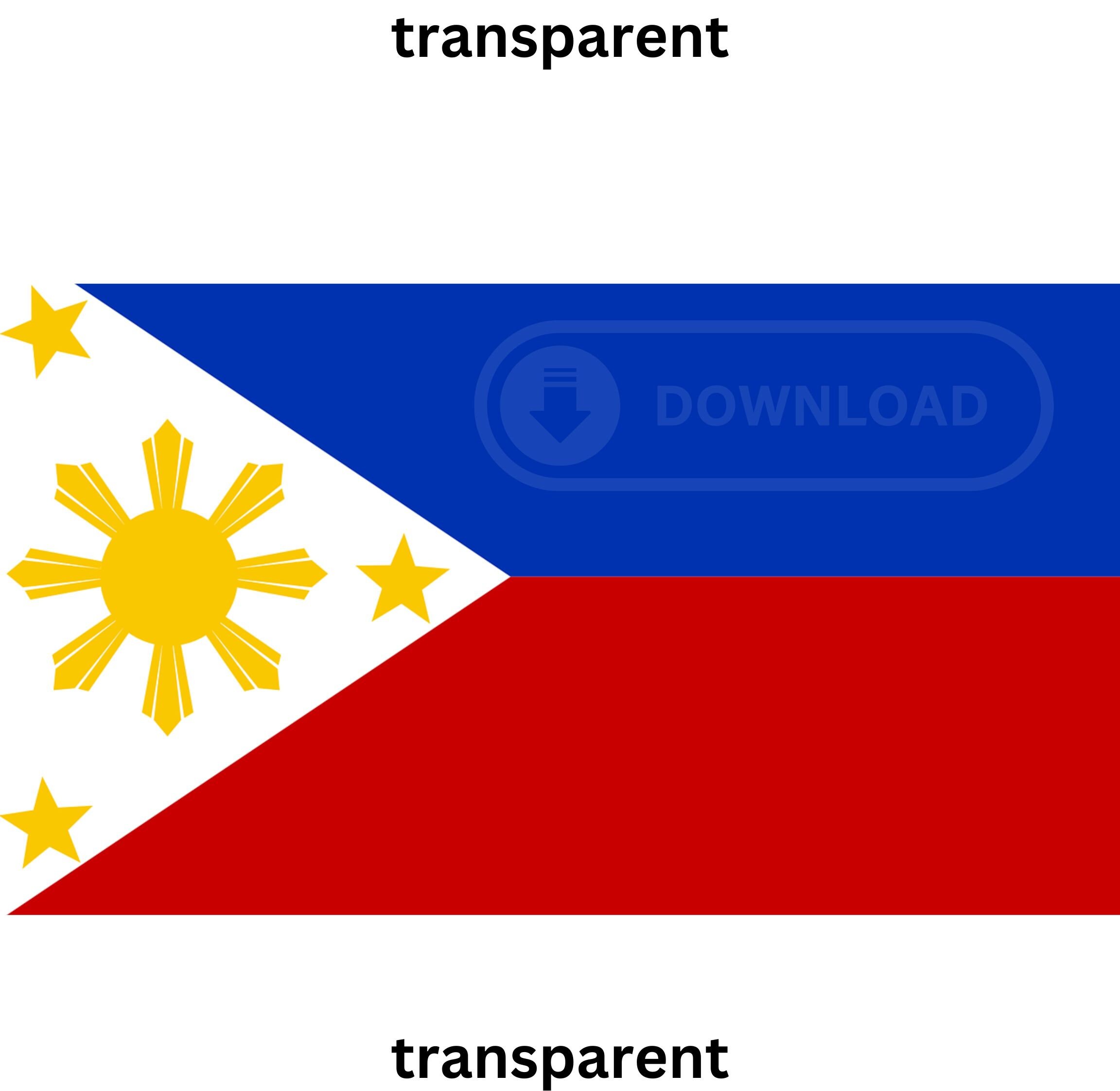 Flag Of The Philippines Logo Circular Flag Philippines Stock Vector