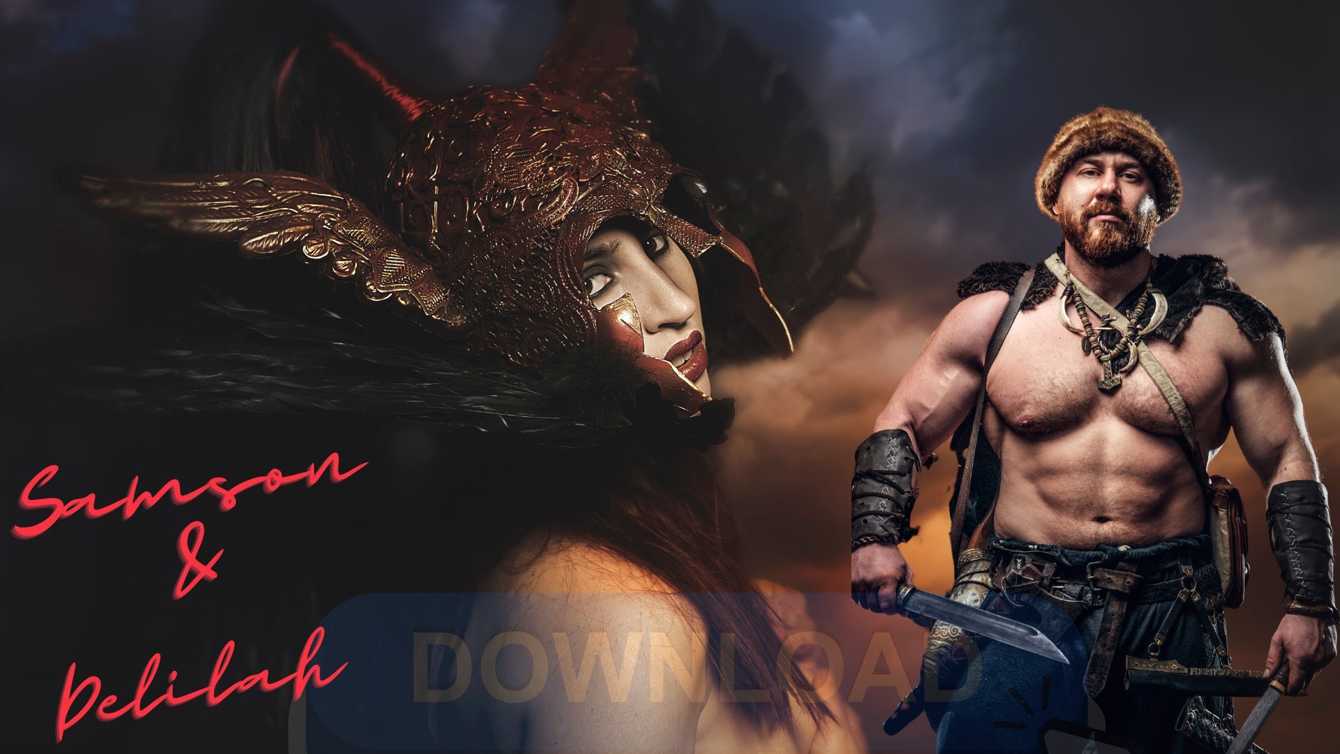 Desktop Computer PNG Wallpaper PNG Samson & Delilah Bible Scripture ...