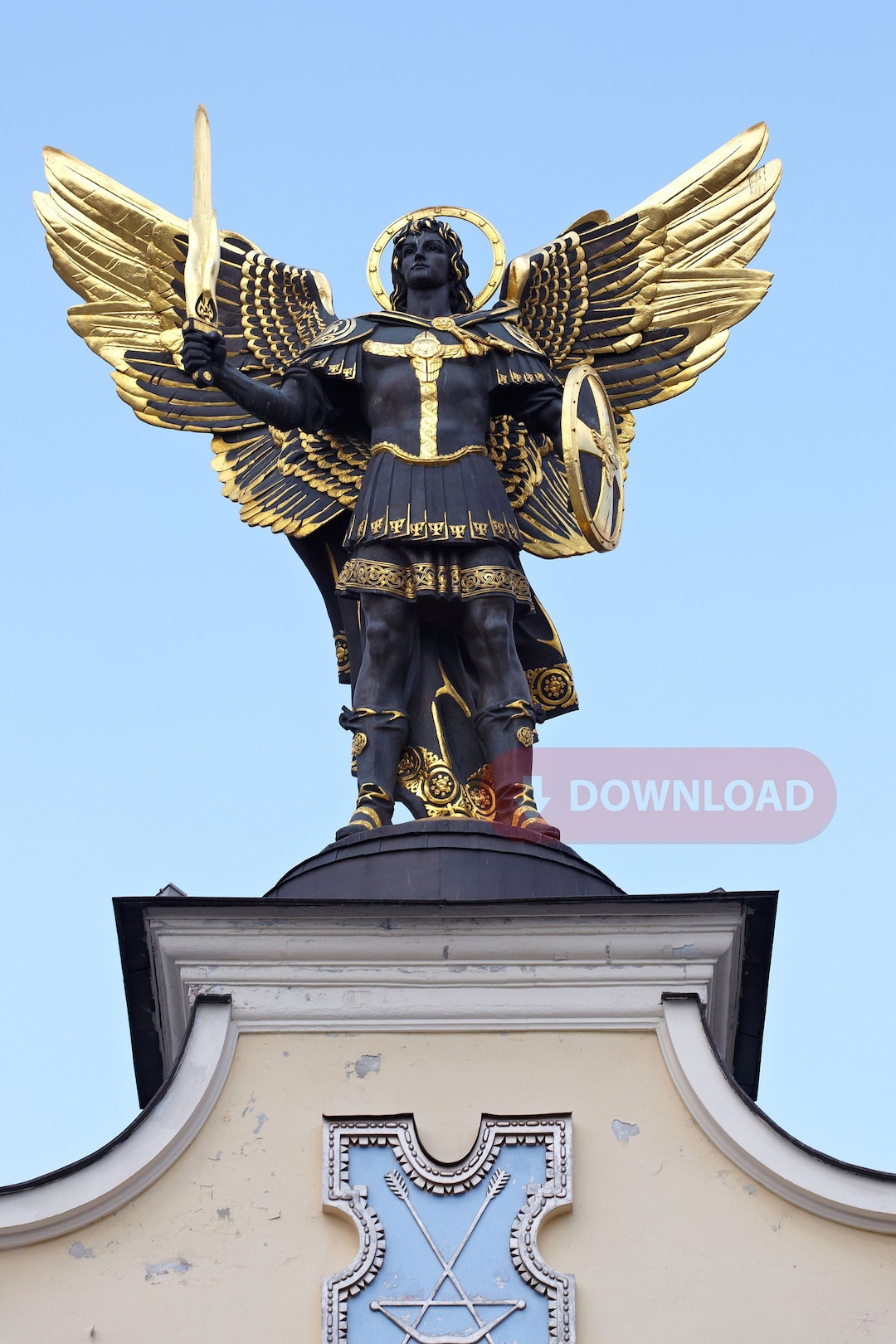 Jpeg Instant Download, Saint Michael the Archangel, St Michael Image ...