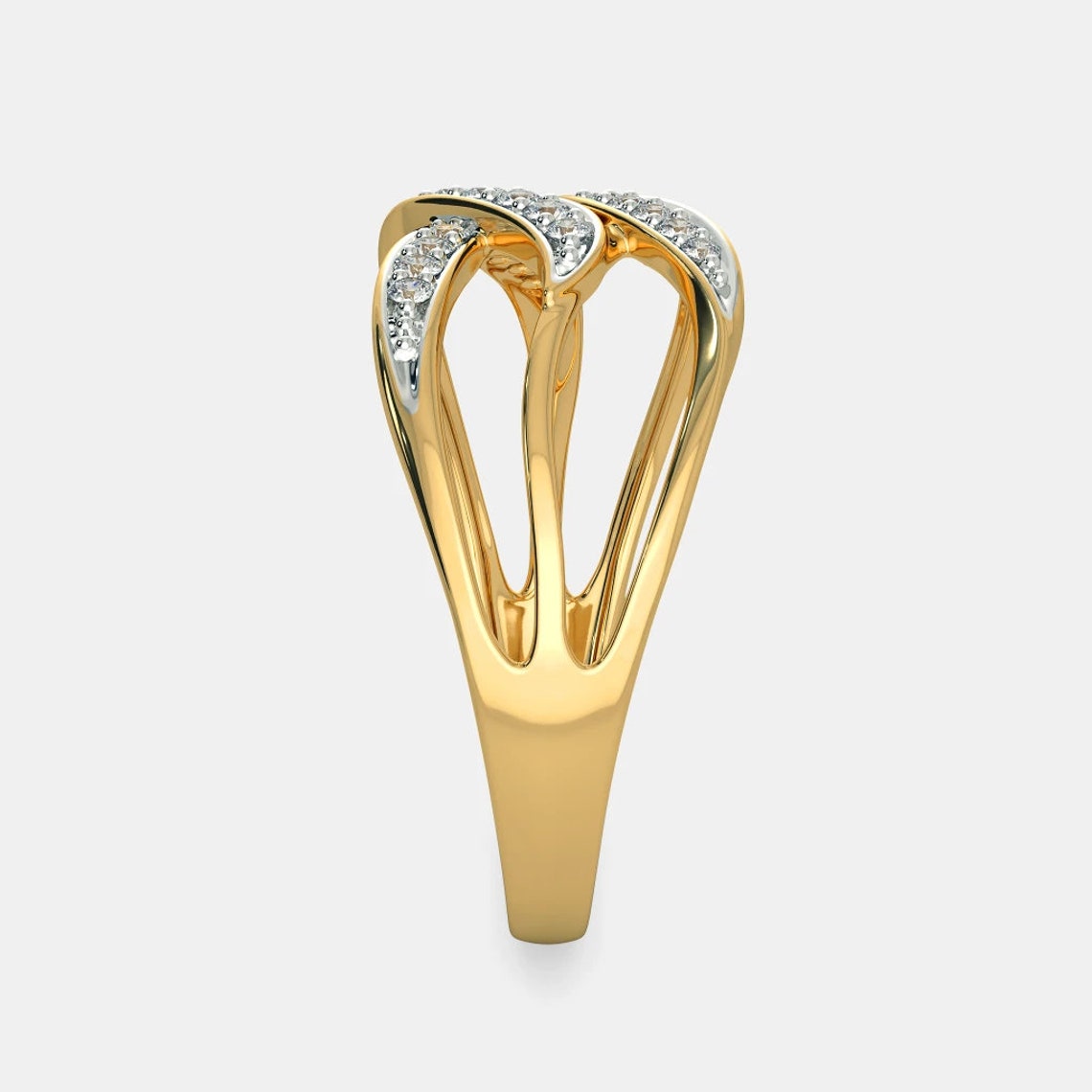 Beautiful Gold Round Shaped Ring Design Wedding Ring - Etsy