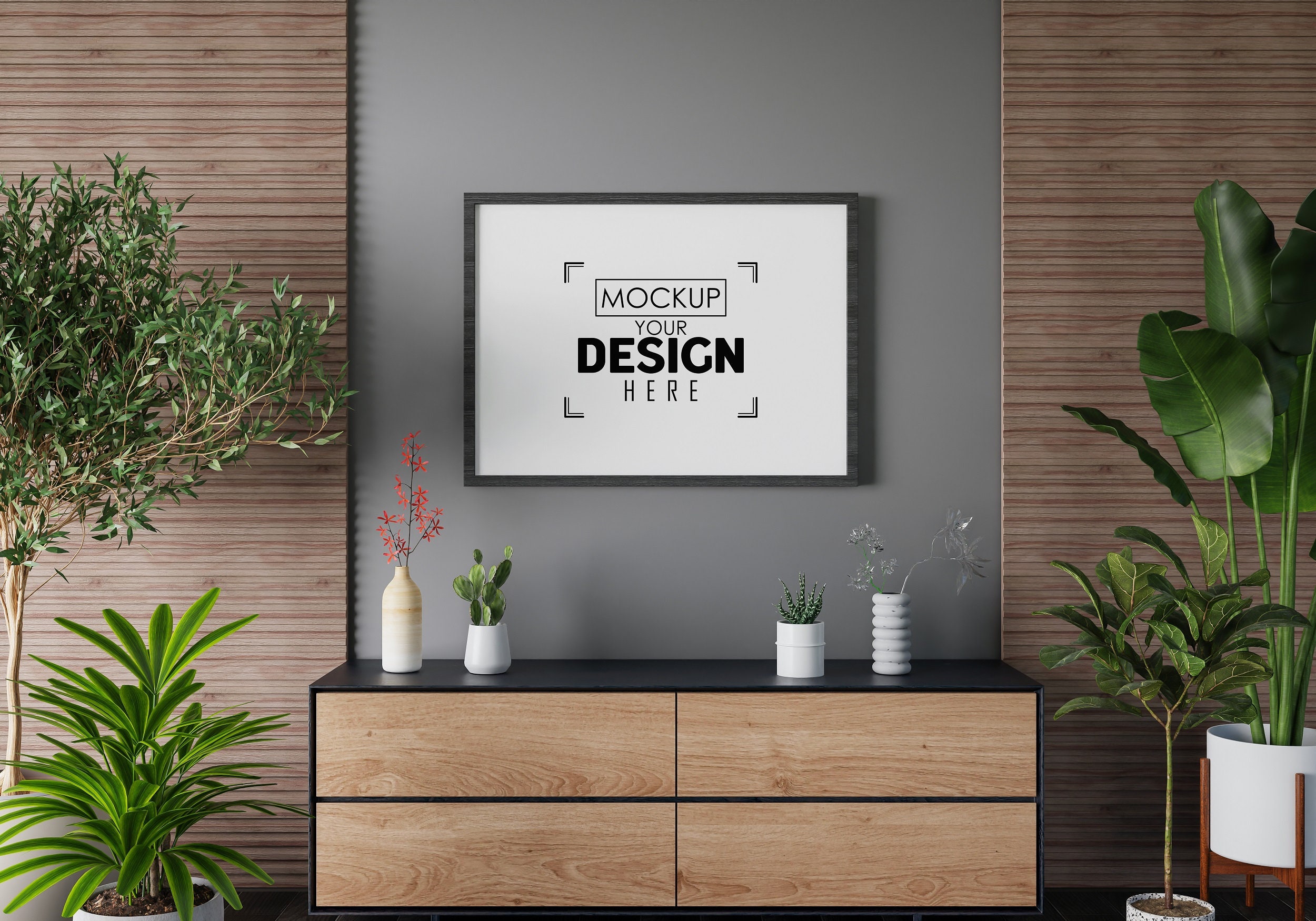 30 Frame Mockup Minimalist Frame Template Interior PSD Mockups Movable ...