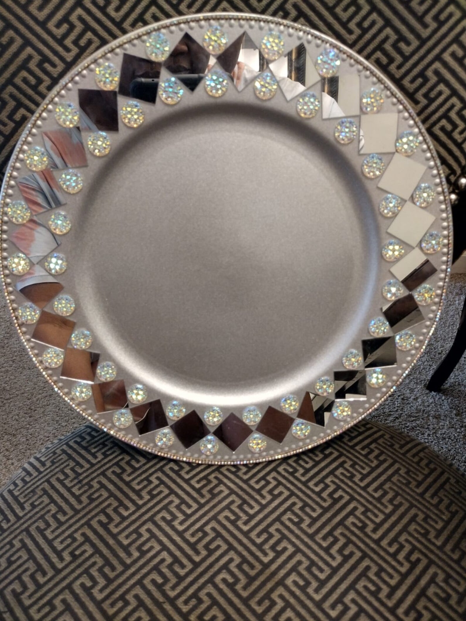 Beaded Charger Plates for Weddings/ Showers/ Parties - Etsy