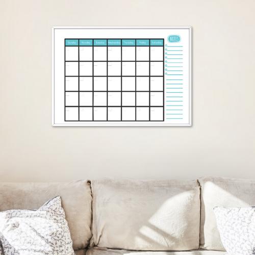 Extra-large BLANK Printable Wall Calendar for Laminating - Etsy