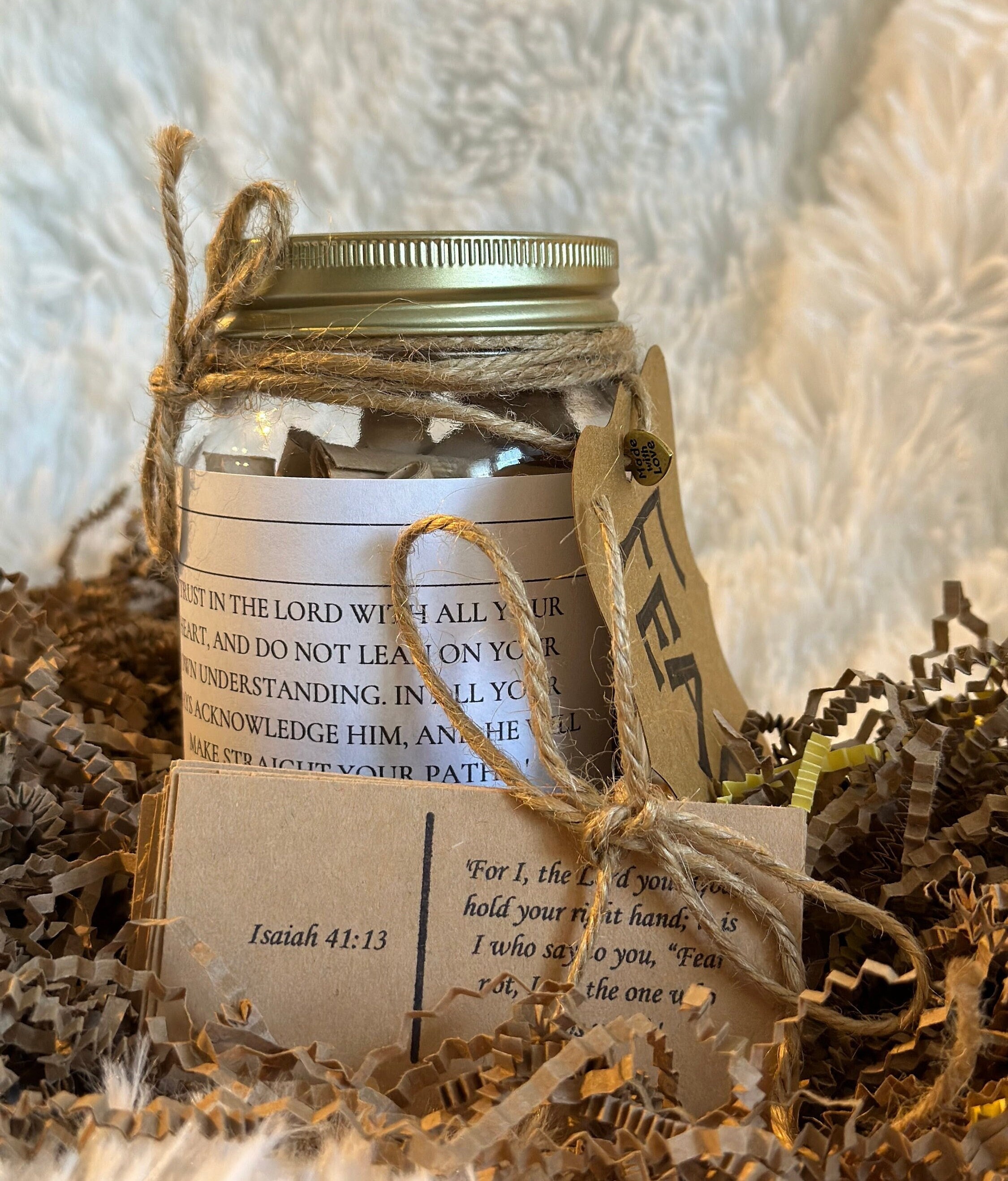 30 Day Daily Scripture Jars - Scriptures Associated With Chosen Topic ...