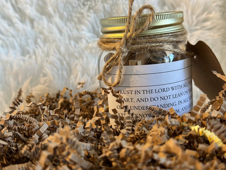 30 Day Daily Scripture Jars - Scriptures Associated With Chosen Topic ...