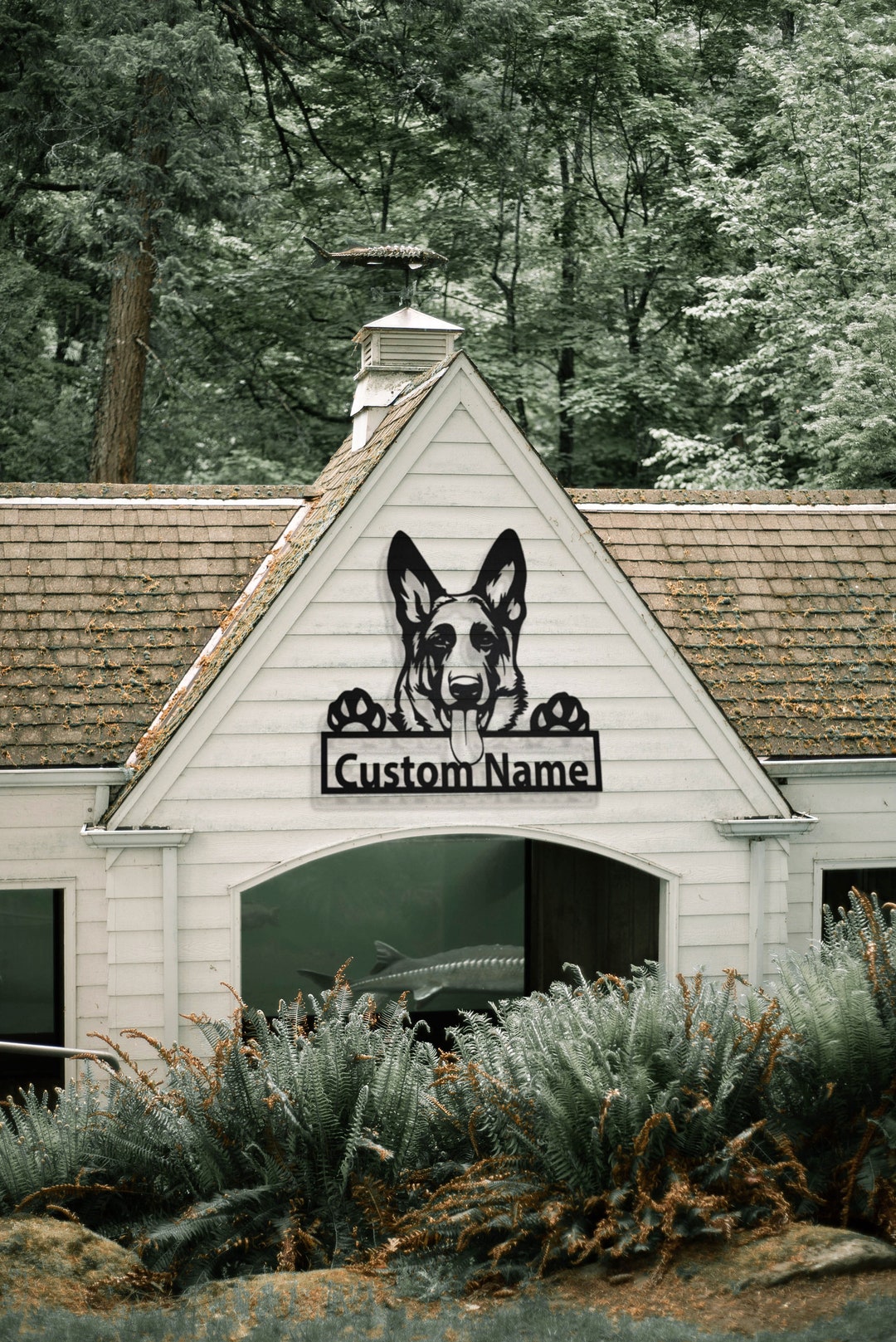 Custom German Shepherd Metal Decor, German Shepherd ,custom German ...