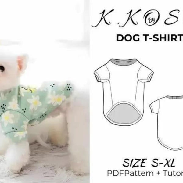 Dog Shirt Pattern - Etsy