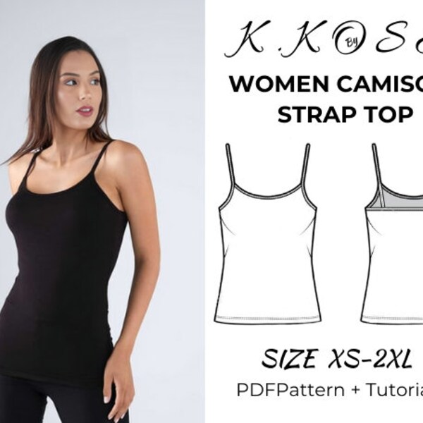 Camisole Pattern - Etsy