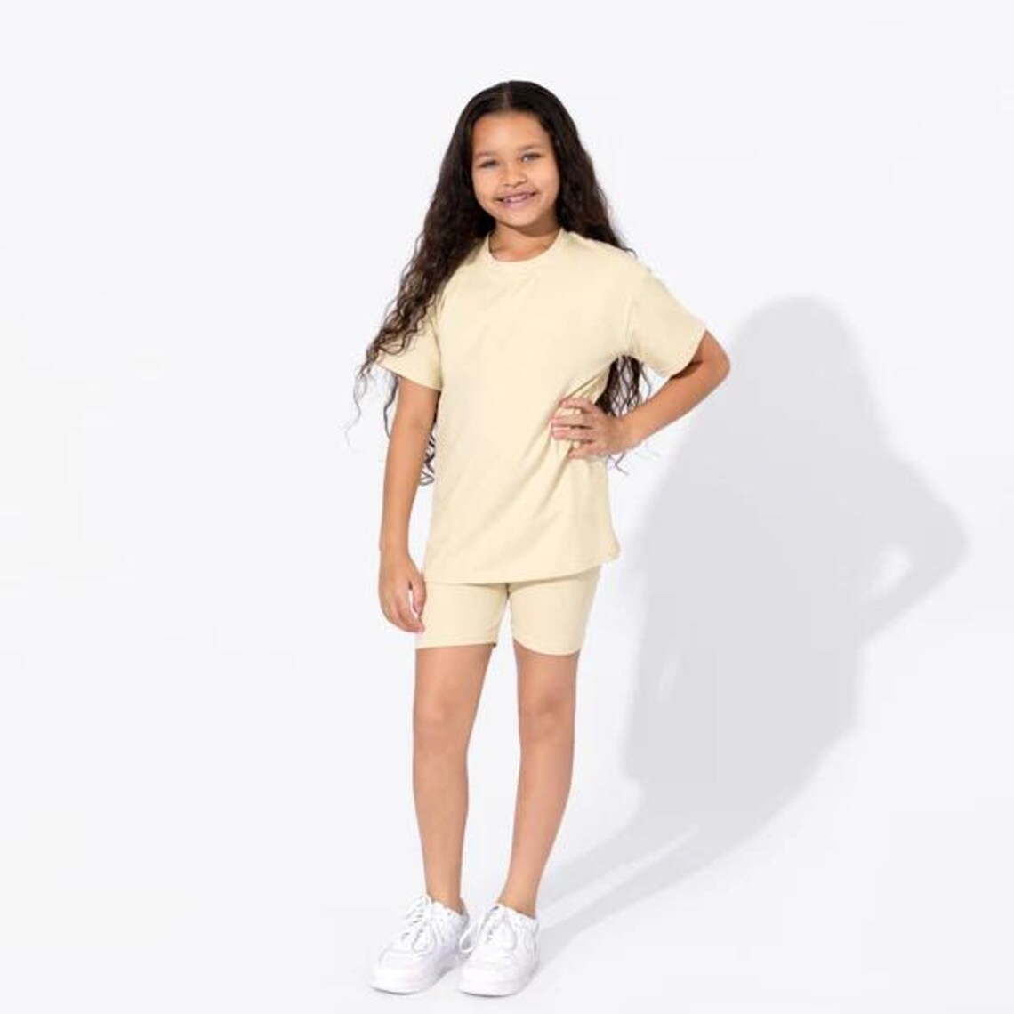 Kids T-shirt and Biker Shorts Set Sewing Pattern PDF, Ages 5 to 12 ...