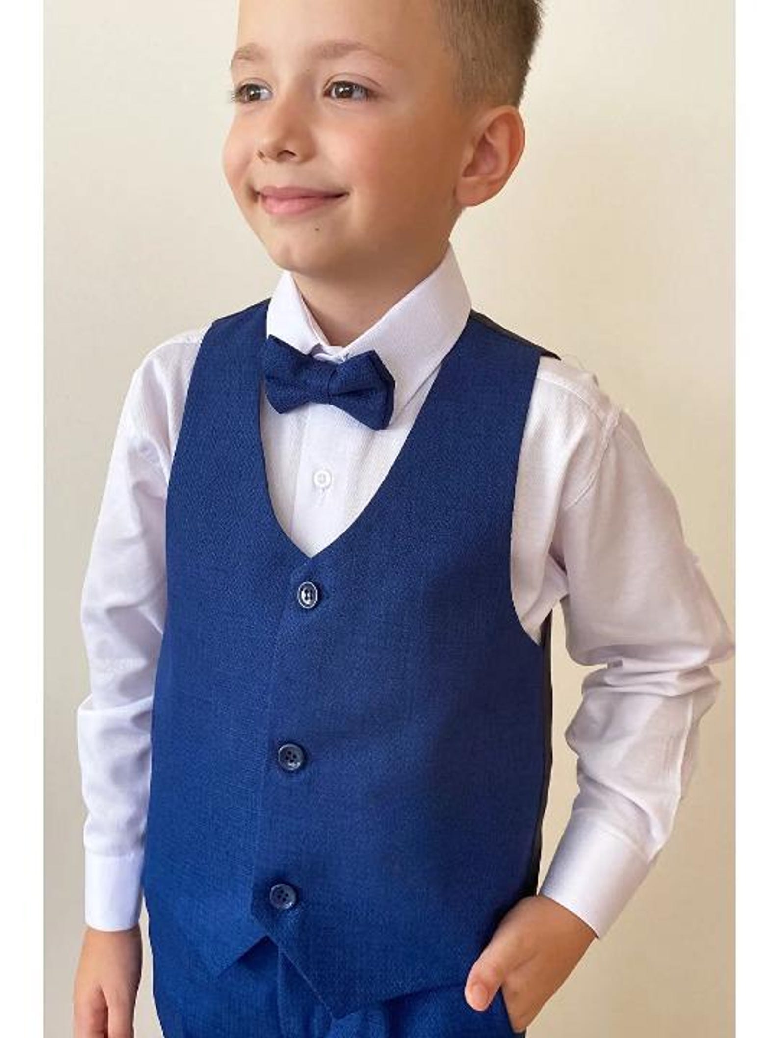 Kids Vest Sewing Pattern PDF Sizes 128–170 Unisex Lined Vest Step-by ...
