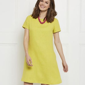 Basic Midi Dress Sewing Pattern: Easy Cotton Linen (PDF Pattern) - Etsy