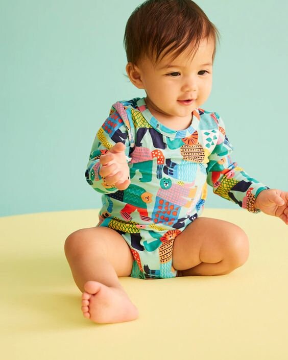 Baby Suit Pdf Pattern/easy Explanation With Pictures/step by - Etsy