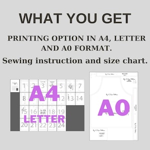 Classic Apron Sewing Pattern PDF | Pockets & Ties Beginner Printable ...