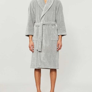 Shawl Collar Bathrobe Sewing Pattern: Unisex Robe (a4-a0-letter ...