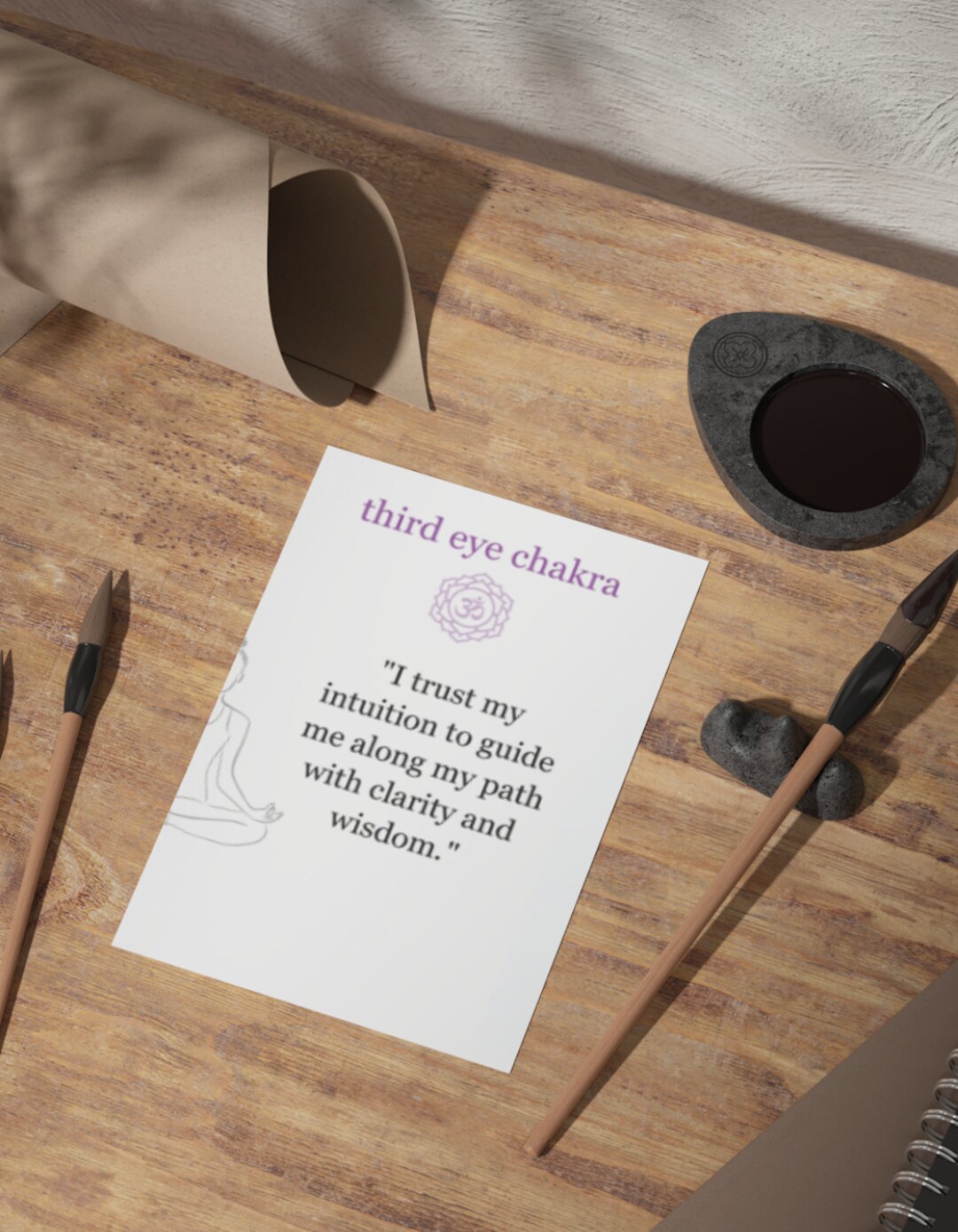 30 Printable Chakra Affirmation Cards, Meditation Cards ,positive ...
