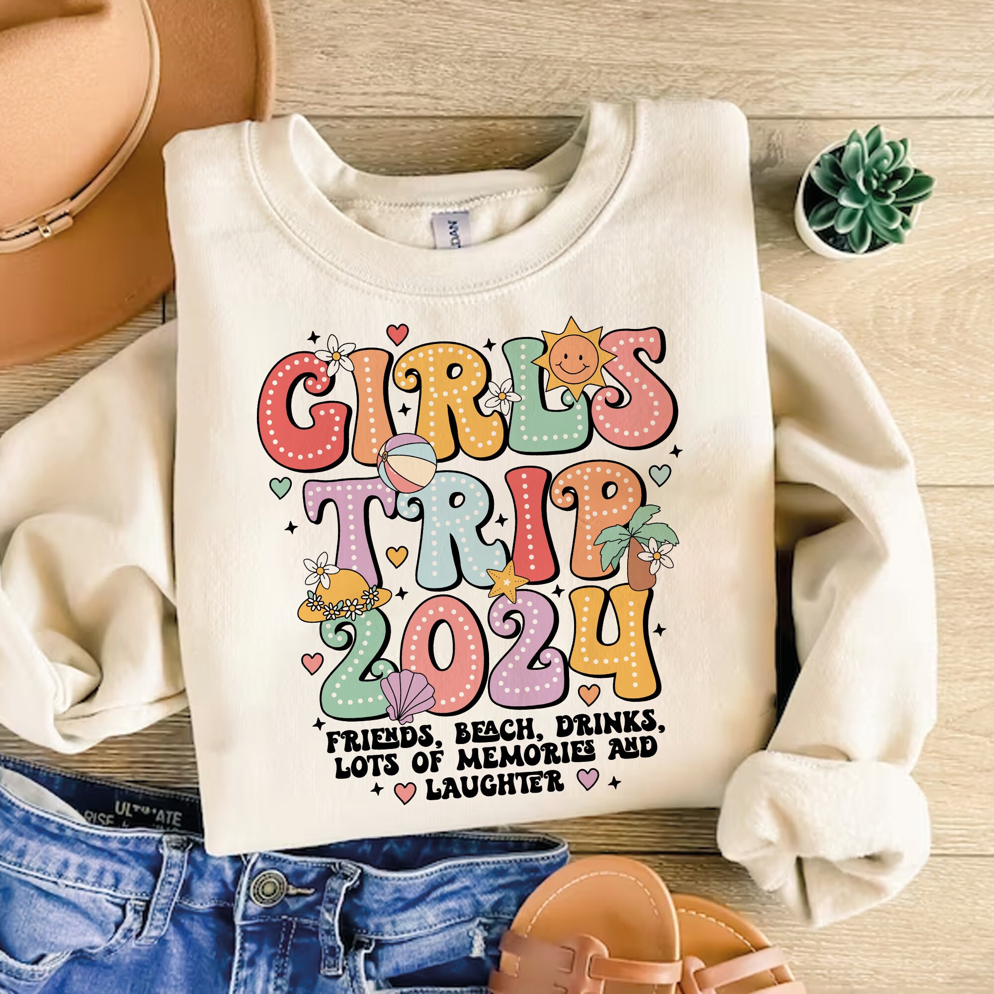 Girls Trip 2024 SVG PNG, Girl's Weekend 2024 Svg, Girls Vacation ...