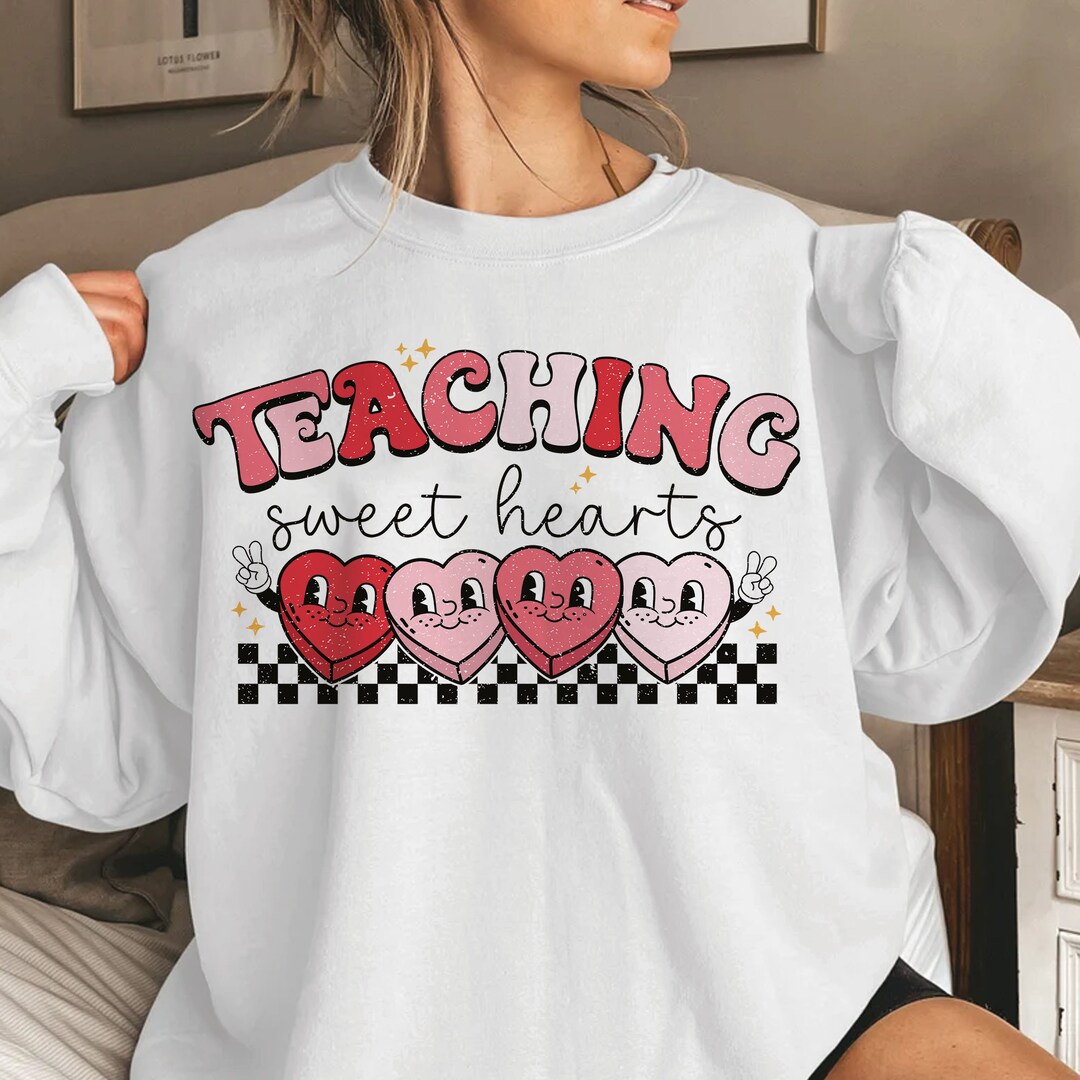Teaching Sweethearts PNG, Teacher Valentine, Valentines Shirt, Love Svg ...