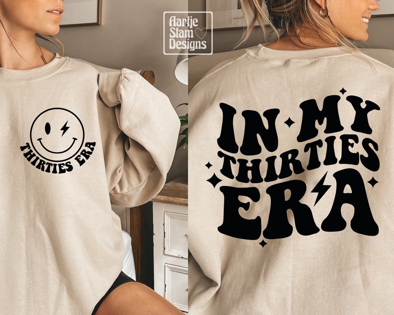In My Thirties Era SVG PNG, Thirties Era Png, 30th Birthday Svg ...