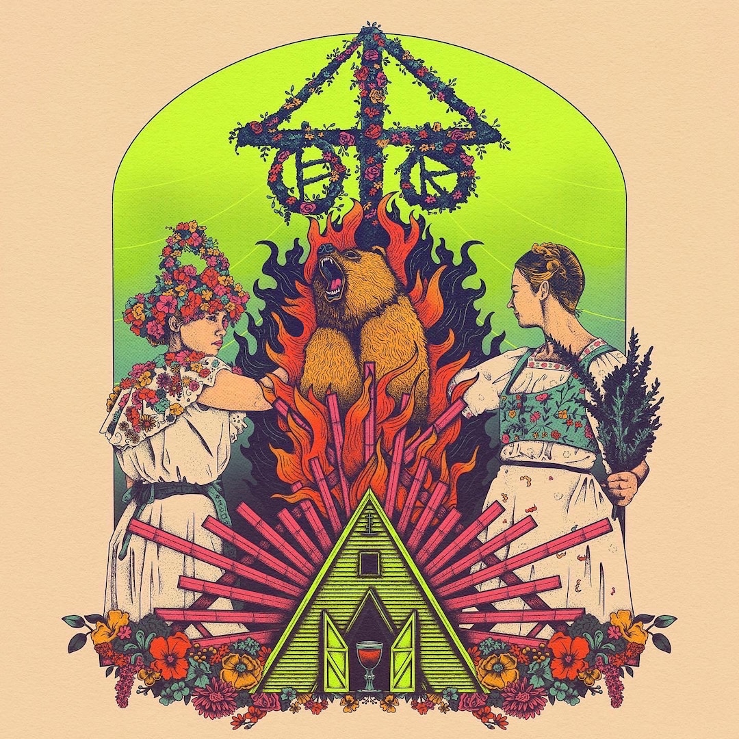 Midsommar Poster 12"x12" - Etsy