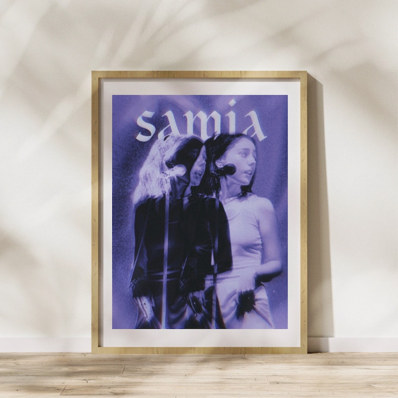 DIGITAL ART PRINT | Samia Honey Album Art Poster Indie Music Samia ...