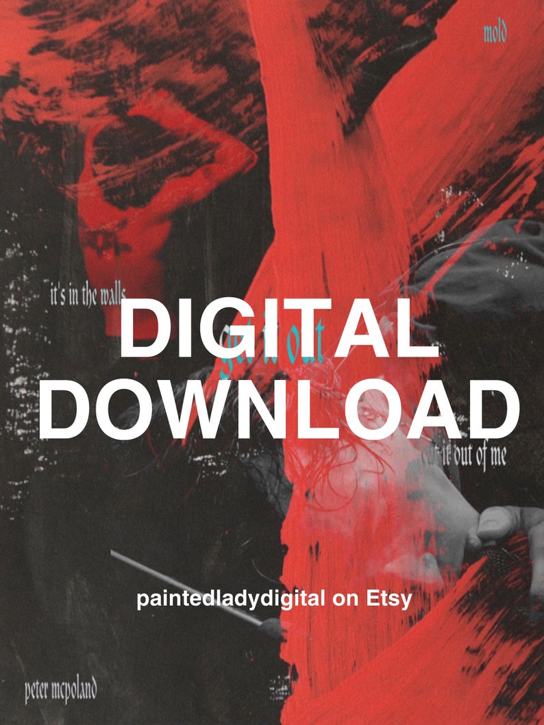 DIGITAL ART PRINT | “mold” Peter Mcpoland Piggy Album Art Poster Indie ...