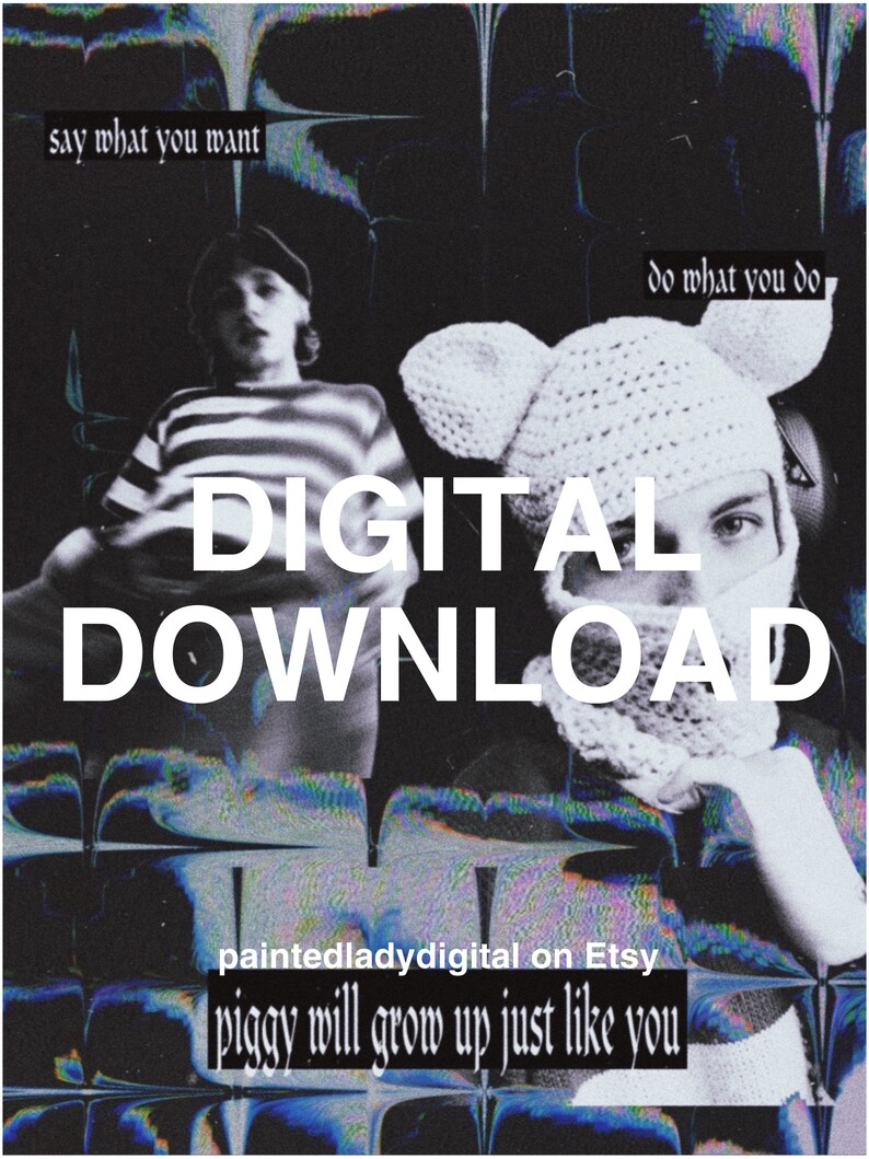 DIGITAL ART PRINT | “ceiling Fan/piggy” Peter Mcpoland Piggy Album Art ...